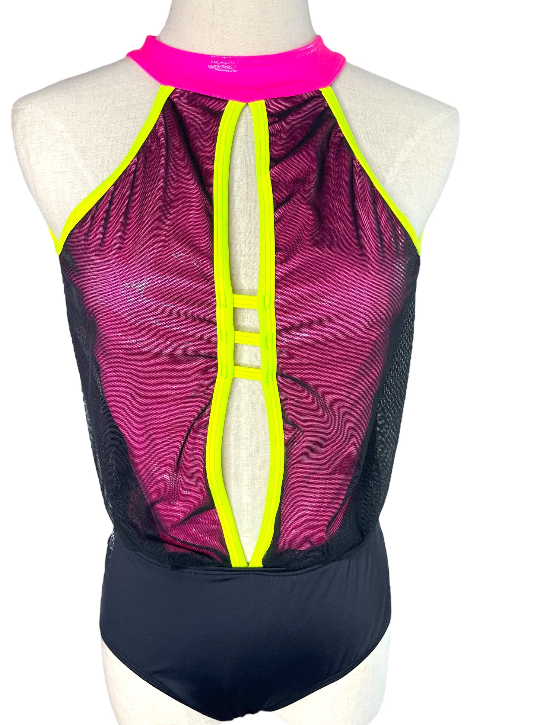 NEON MESH LEO – The Dance Rack