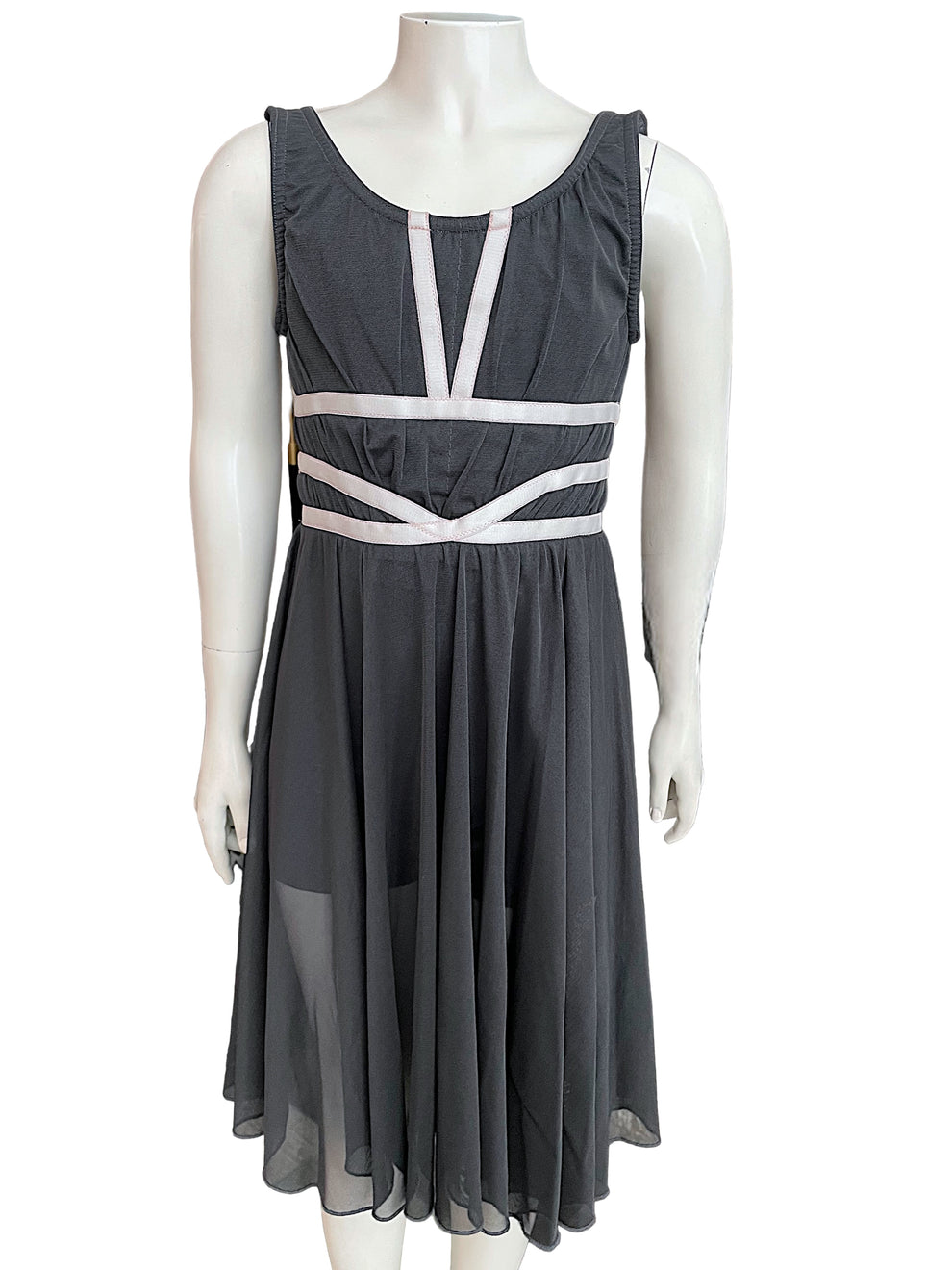 CUSTOM GREY DRESS – The Dance Rack